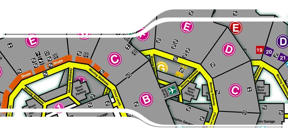 Miami International Airport Terminal Maps | Miami International Airport